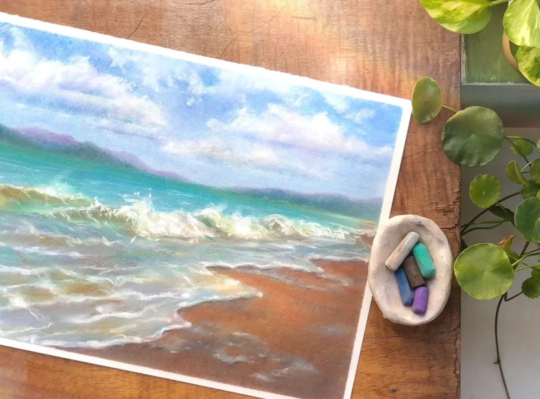 以粉为墨，走进温暖的色粉世界 | LoveFunART 艺术教育